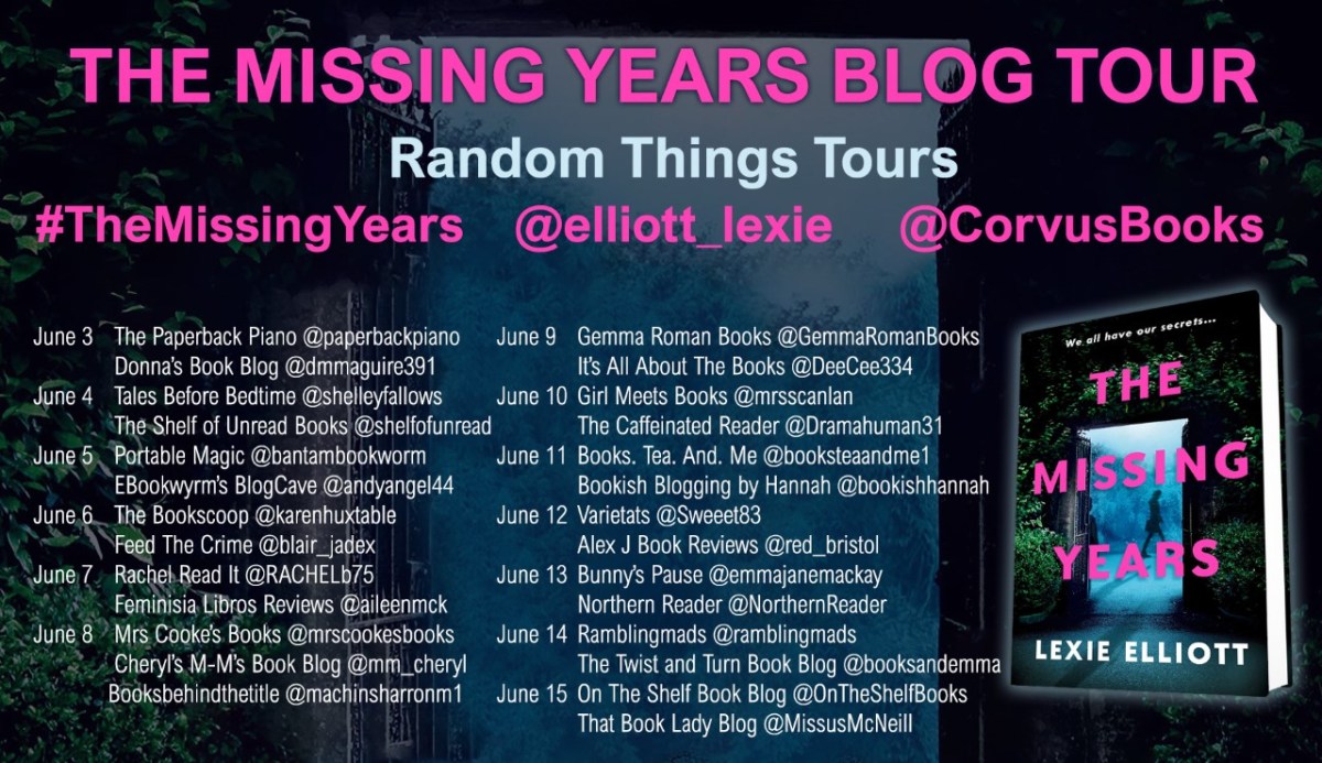 The Missing Years Blog Tour – The Caffeinated Reader
