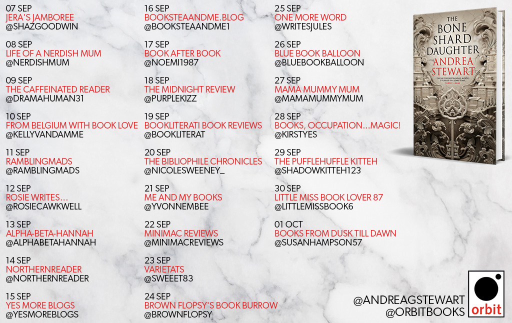 The Bone Shard Daughter – Blog Tour – The Caffeinated Reader